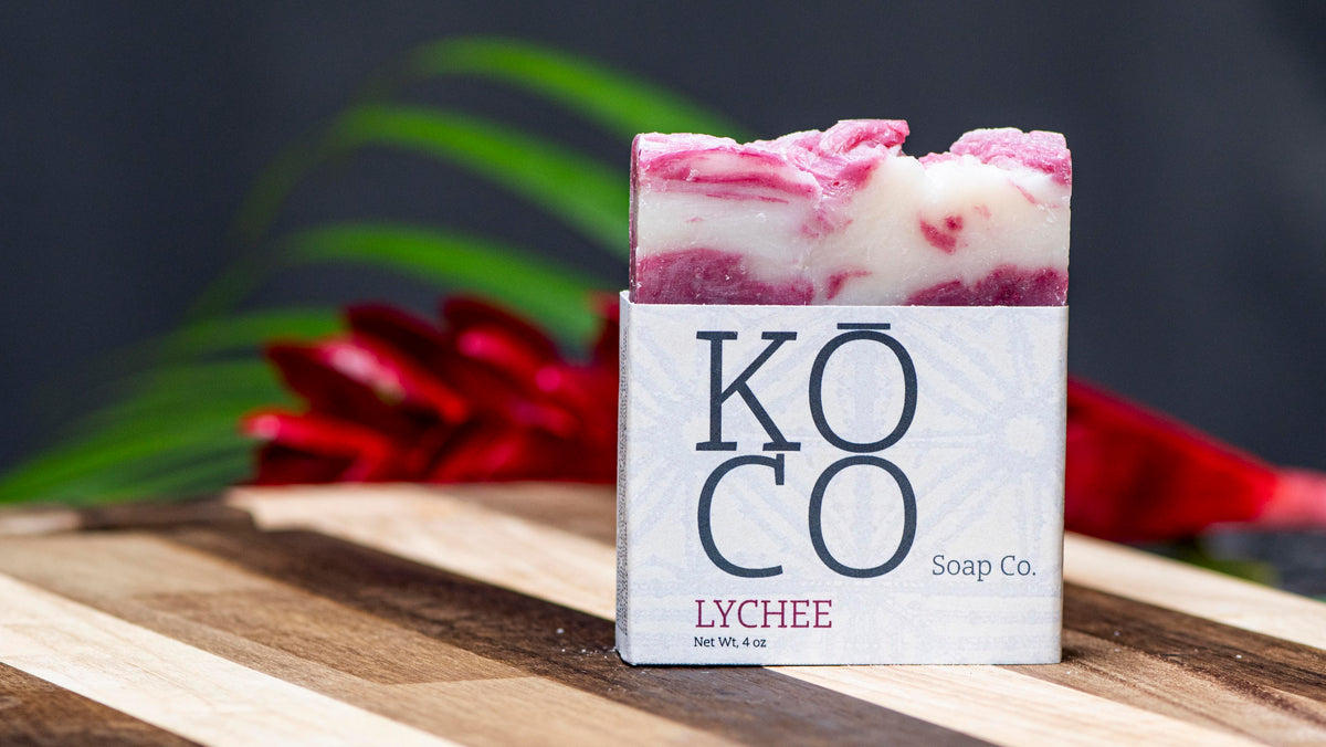 Lychee Soap 4 oz bar – KŌCO Soap Co.